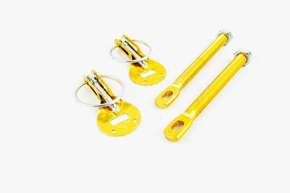 Motorkap Sluiting Aluminium Gold - Hoogstra Autosport Motorkap Sluiting Aluminium Gold - Hoogstra Autosport